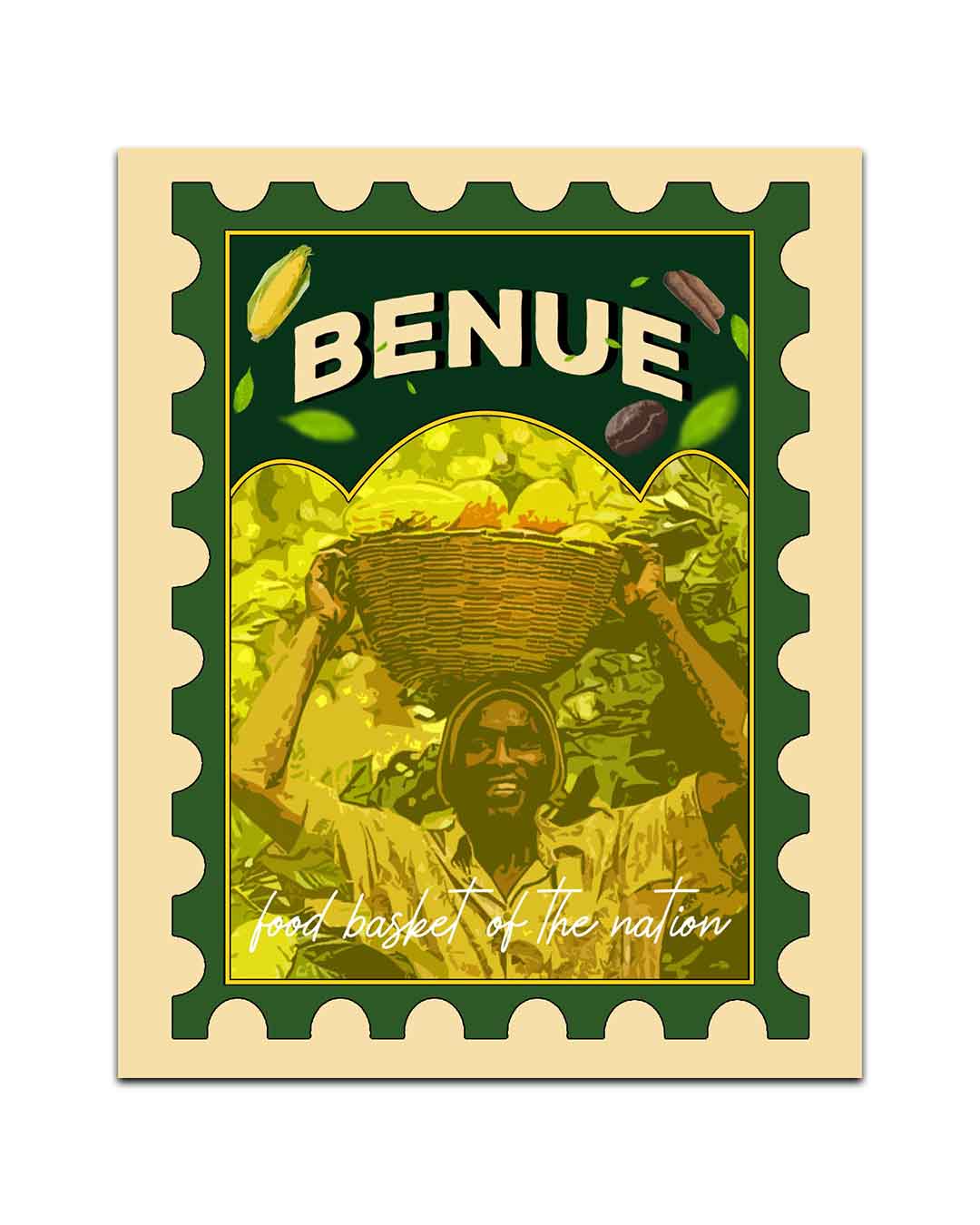 Benue Vintage Poster - The Teniola Atanda Studio